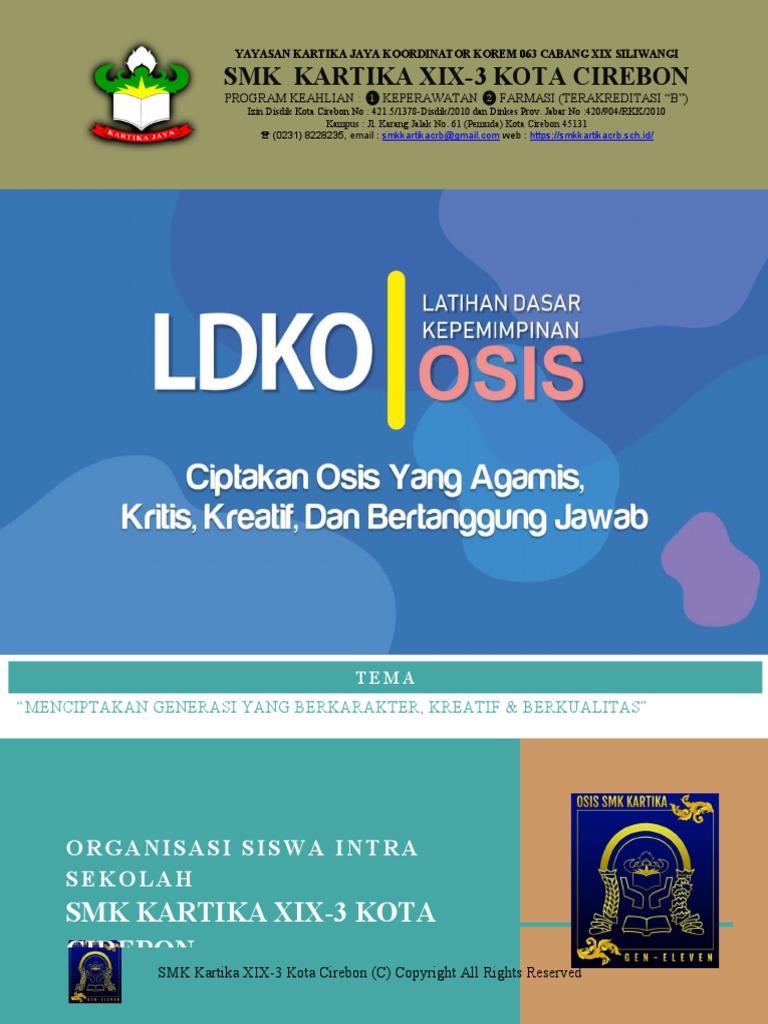 Proposal LDK Kartika | PDF | Karier & Perkembangan | Bisnis
