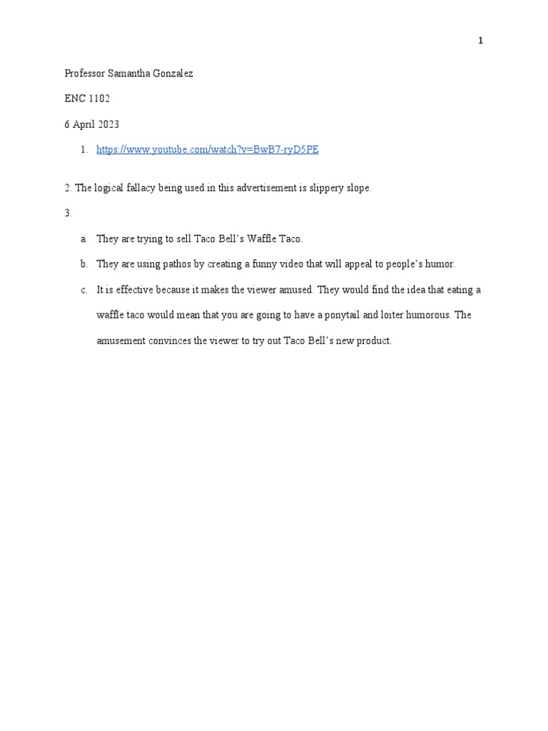 logical fallacies | PDF