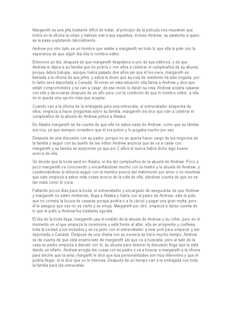 La historia de amor inesperada entre el jefe y el asistente | PDF