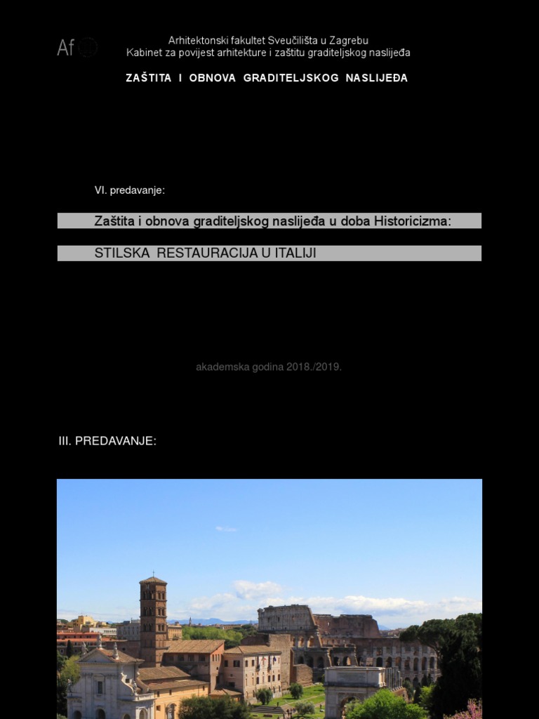 6 - Stilska Restauracija U Italiji | PDF