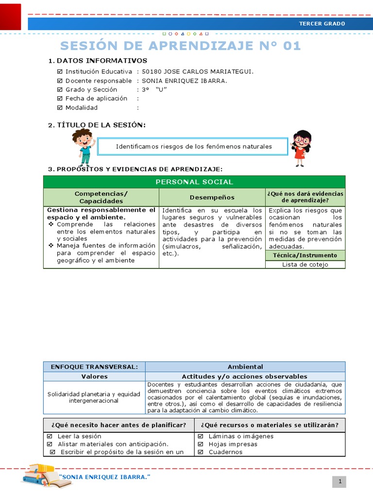 Parte 1 - Sesiones de Aprendizaje - Experiencia de Aprendizaje VIII - Editora Quipus Perú | PDF ...