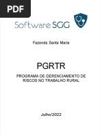 Modelo de PGR Pronto e Completo | PDF | Avaliação de risco | Química
