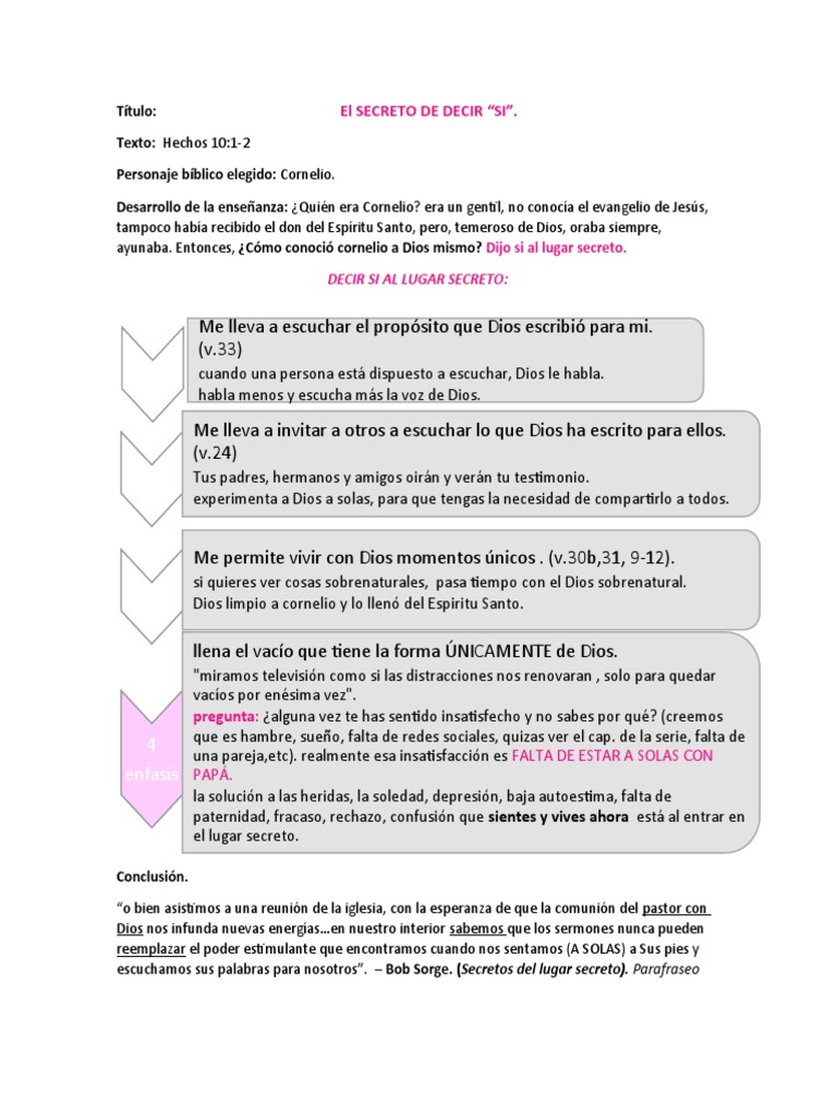 El Secreto de Decir Si | PDF