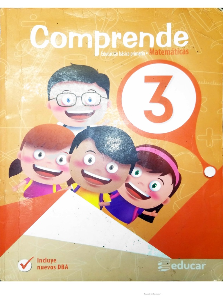 Libro Comprende Matematicas Grado 3 | PDF