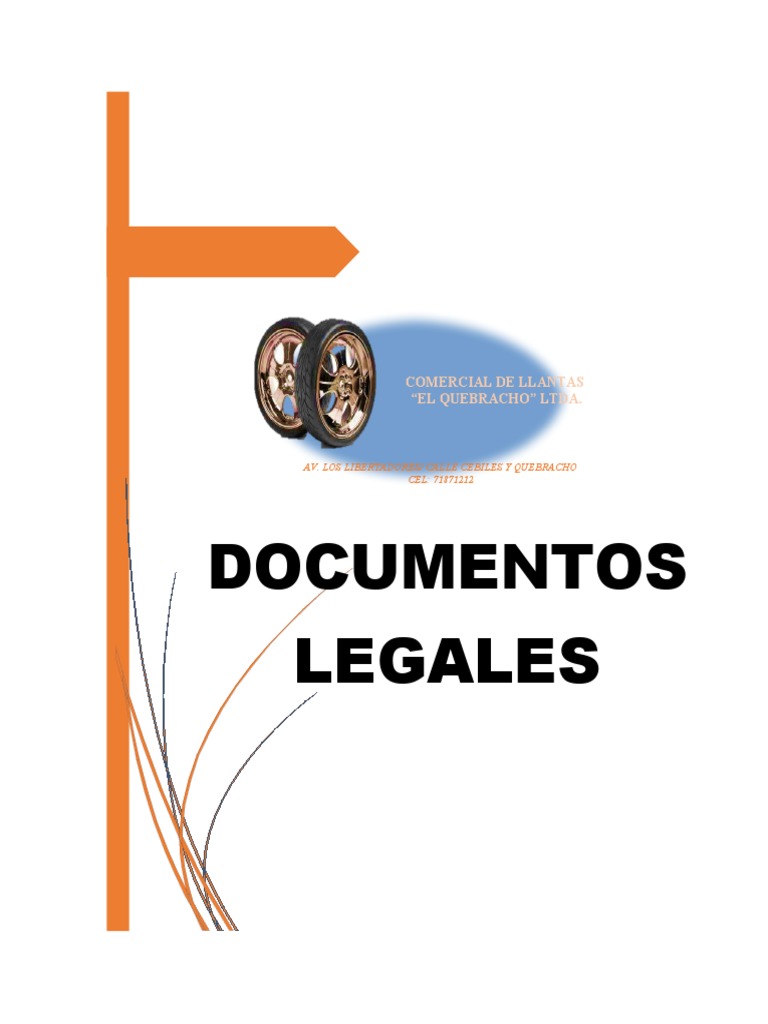 Caratula de Documentos Legales | PDF