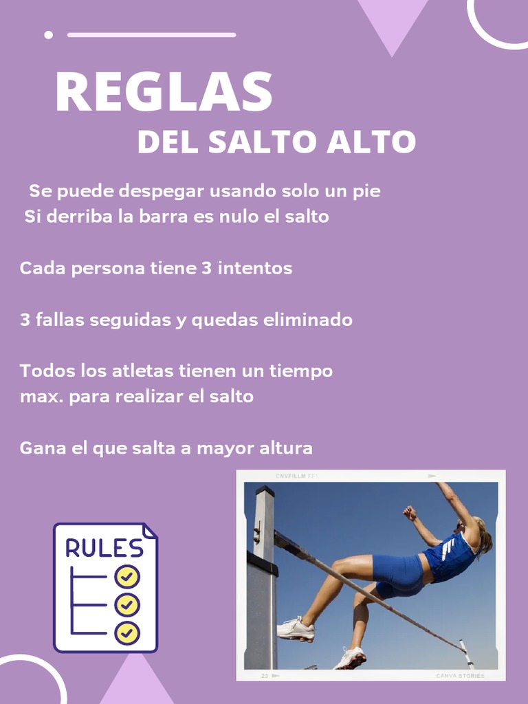 Reglas Salto Alto | PDF