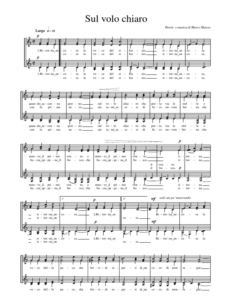 Sul Volo Chiaro | PDF