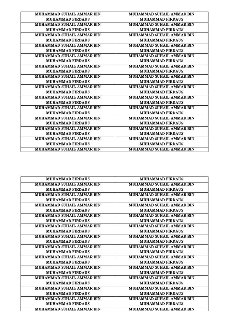 Nama Anak Pada Buku Tulis Pdf