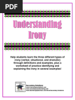 Dramatic Irony in "Lamb to the Slaughter" | PDF | Irony