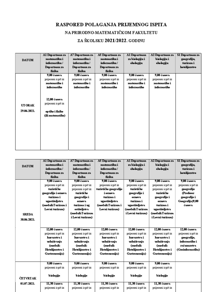 Prijemni 2021 Jun | PDF