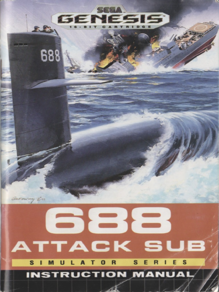 688 Attack Sub MD US Manual | PDF
