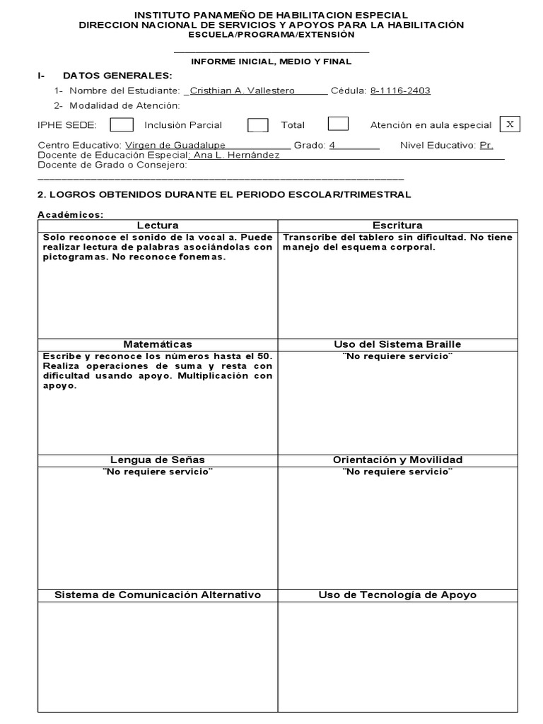 Cristian Vallesteros | PDF | Pensamiento | Comportamiento