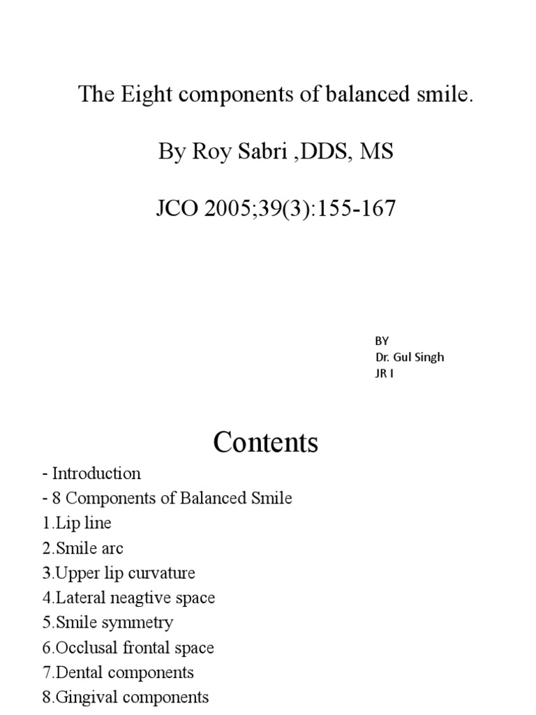 Smile Balanced | PDF | Dentistry Branches | Mouth