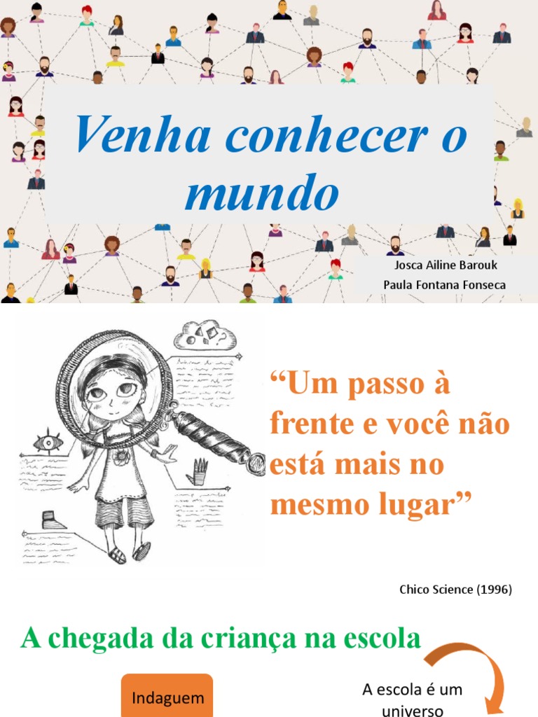 Educação Infantil: Conhecendo o Mundo | PDF | Experiência | Subjetividade