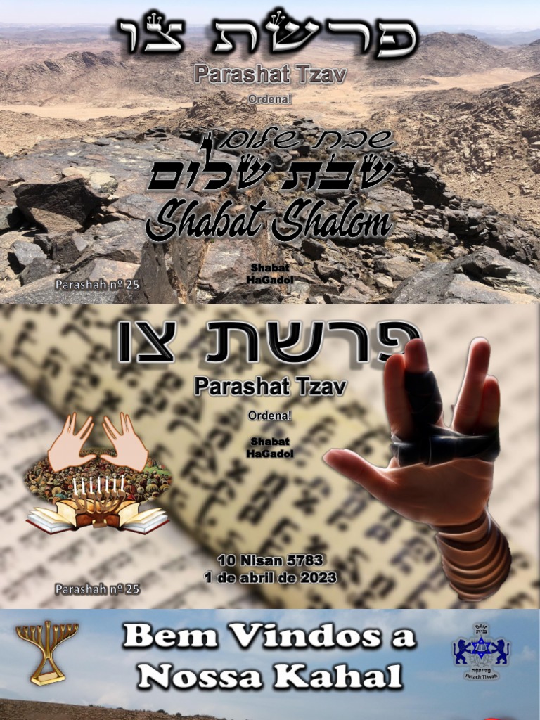 Shabat Hagadol | Download grátis PDF | Oração judaica e textos rituais ...