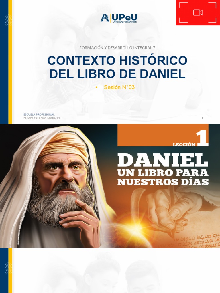 El contexto histórico del libro de Daniel | PDF | Libro de daniel | Daniel (figura bíblica)