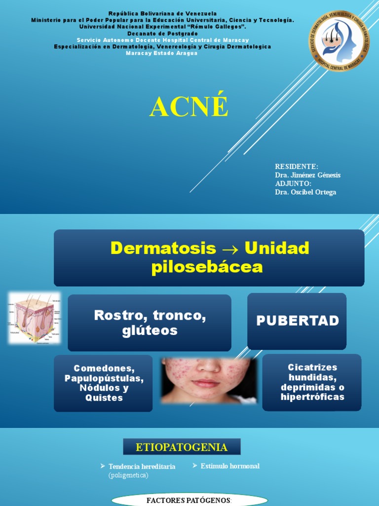 Presentacion Acne | PDF | Especialidades Medicas | Medicina CLINICA