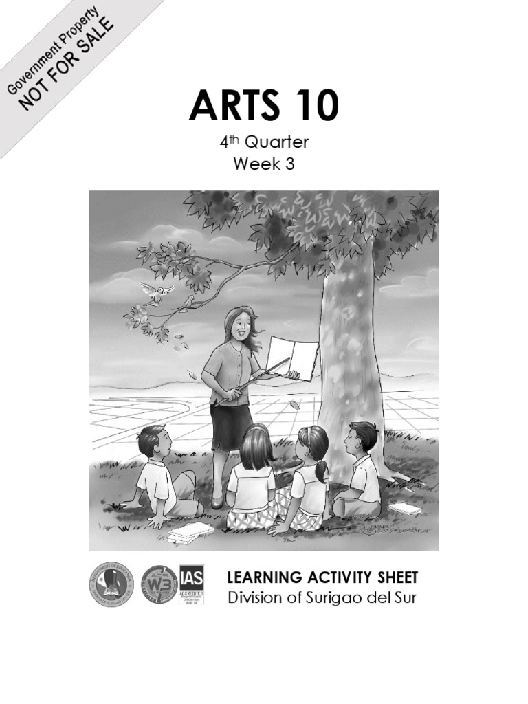 Arts10 q4 Week3 v4 | PDF | Composition (Visual Arts) | Symmetry