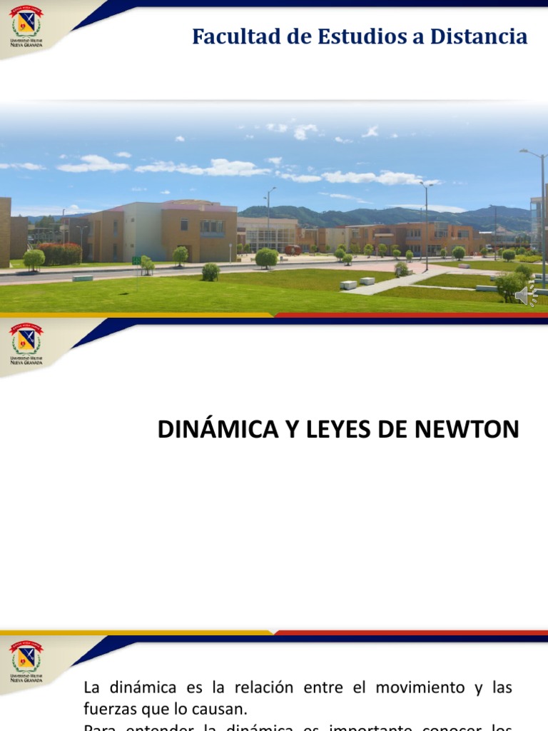 Dinámica y leyes de Newton: relación entre fuerzas y movimiento | PDF