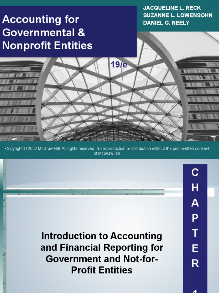 Accounting For Governmental & Nonprofit Entities: of Mcgraw Hill | PDF ...