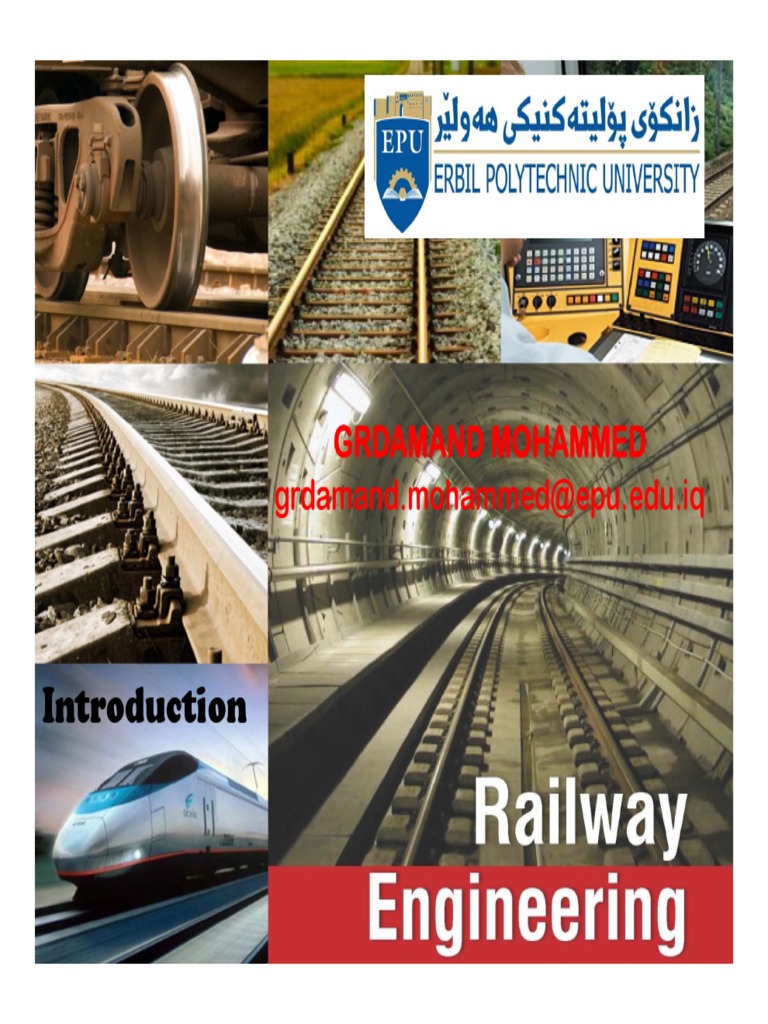 Introduction&Lec 1 | PDF | Rail Transport | Land Transport Introduction&Lec 1 | PDF | Rail Transport | Land Transport