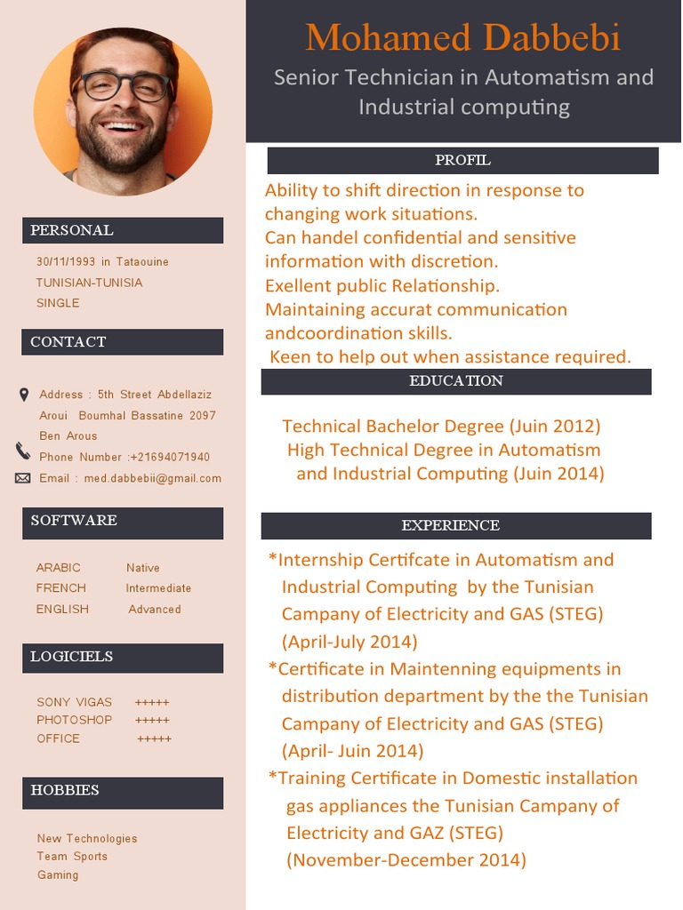 CV Mohamed | PDF | Computing