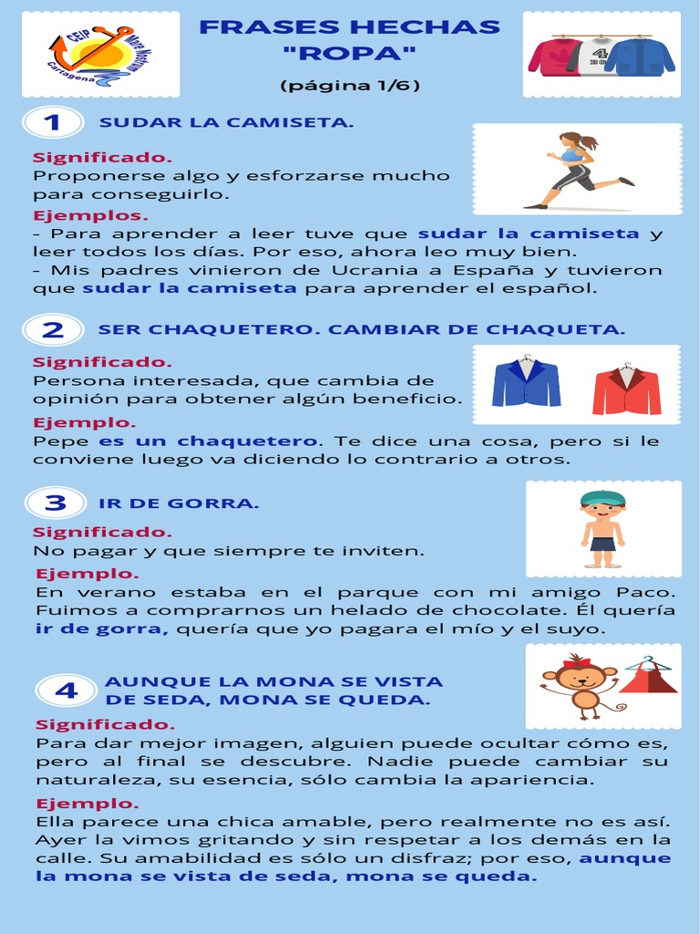 Dichos Ropa | PDF | Ropa