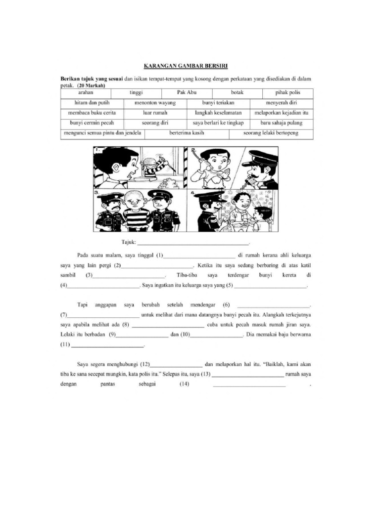 Latihan Melengkapkan Karangan Pdf