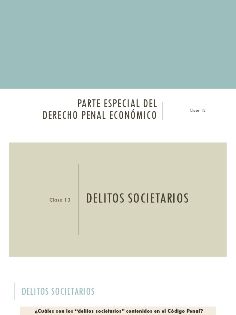 Delitos Societarios - Administración Fraudulenta | PDF | Derecho penal | Bienes (Ley)