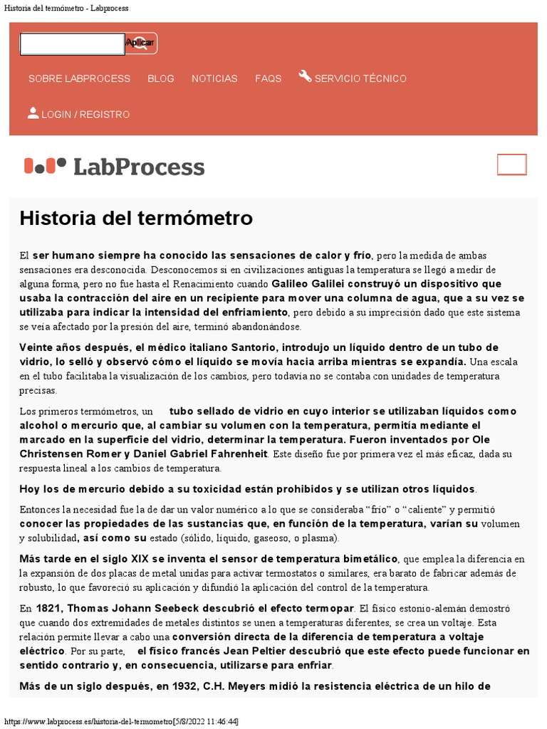Quién Inventó El Primer Termómetro para Primaria - Buscar Con Google ...