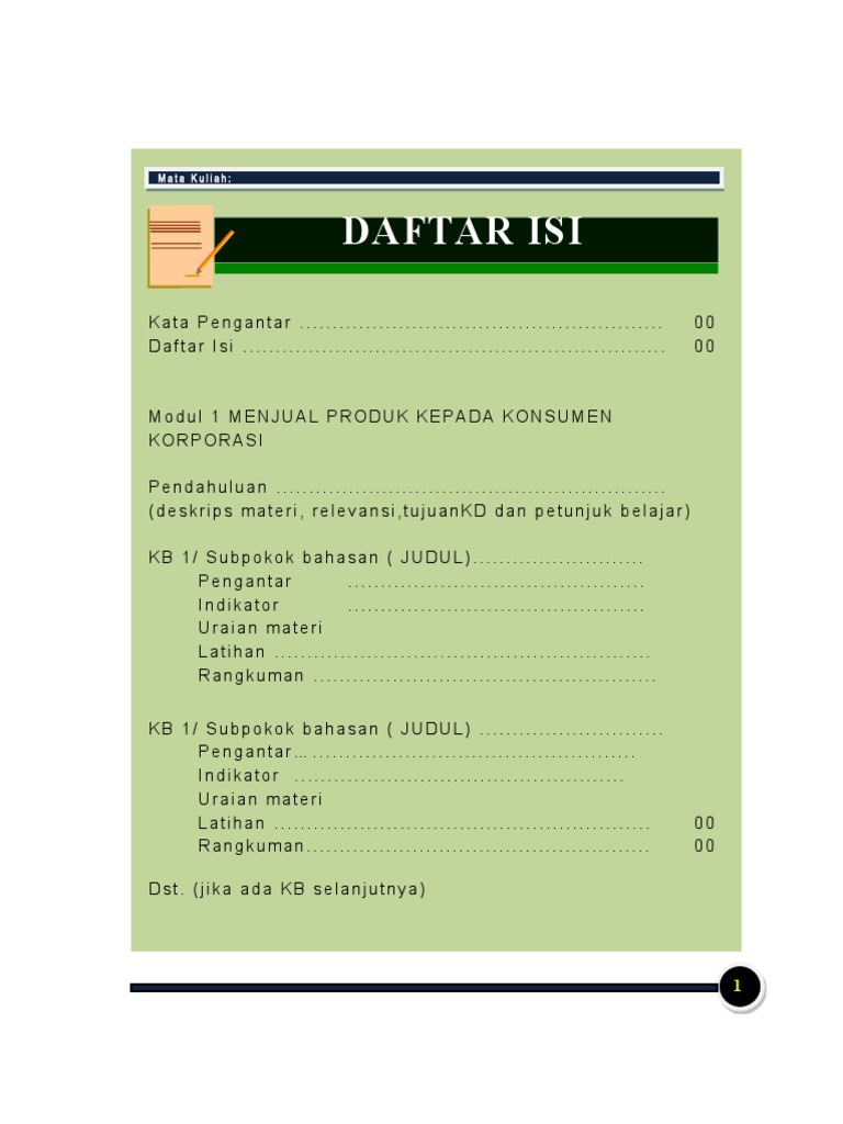 2A - Feby Irawati - Modul Menjual Produk Kepada Konsumen Korporasi | PDF | Bisnis | Pengelolaan ...