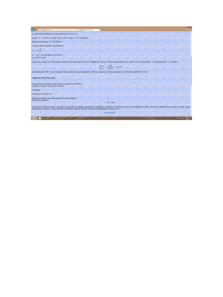 Movimiento Circular Lunar | PDF
