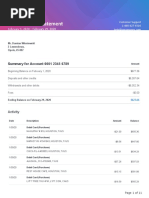 Truist Bank Statement Template - Mbcvirtual (AutoRecovered) | PDF