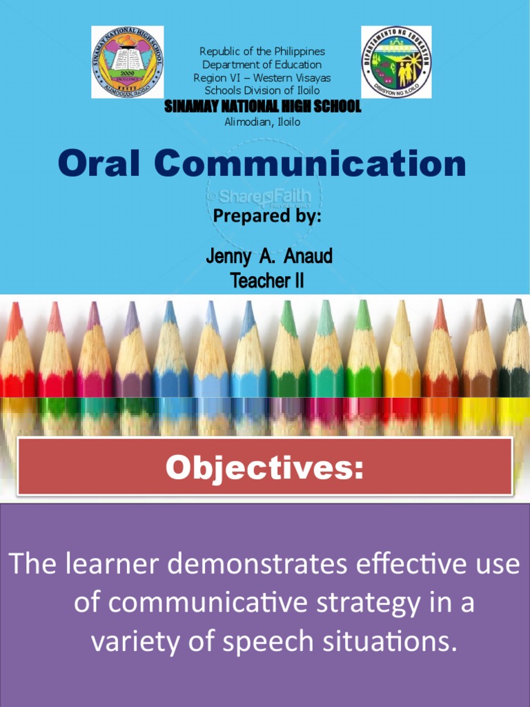 Oral Communication | PDF | Creative Nonfiction | Writers