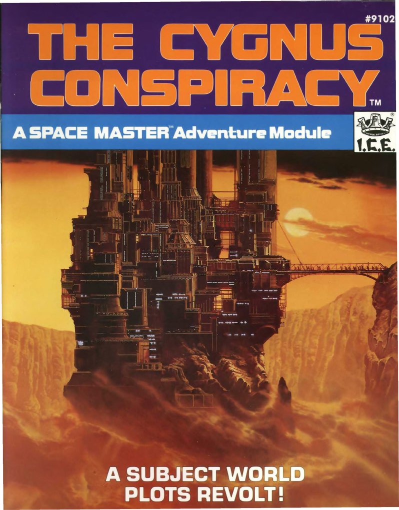 Space Master (9102) - The Cygnus Conspiracy | PDF | Role Playing | Role ...