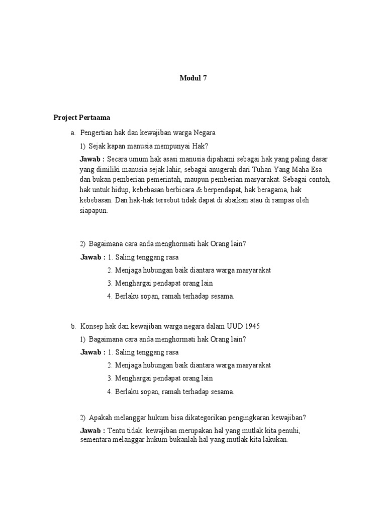 Modul 7 KWN - TUGAS INDIVIDU | PDF
