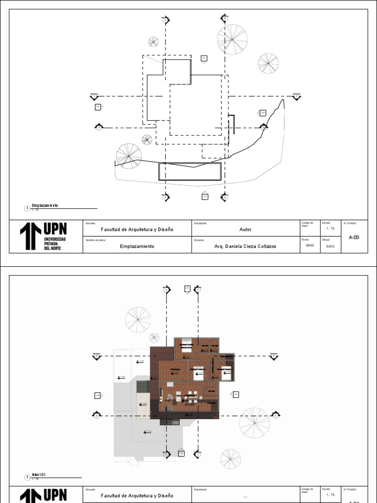 Casa Simbal (Planos A Color) | PDF | Tecnología geográfica | Cartografía