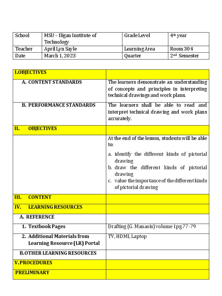Pictorial Drawing | PDF | Technical Drawing | Classical Geometry