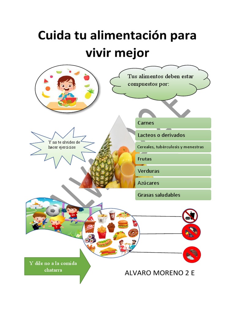 Cuida Tu Alimentación para Vivir Mejor | PDF