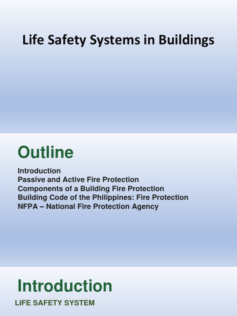 Life Safety Systems in Buildings Overview | PDF | Duct (Flow ...