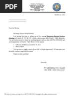 Circular Letter With Tear-Off Slip | PDF