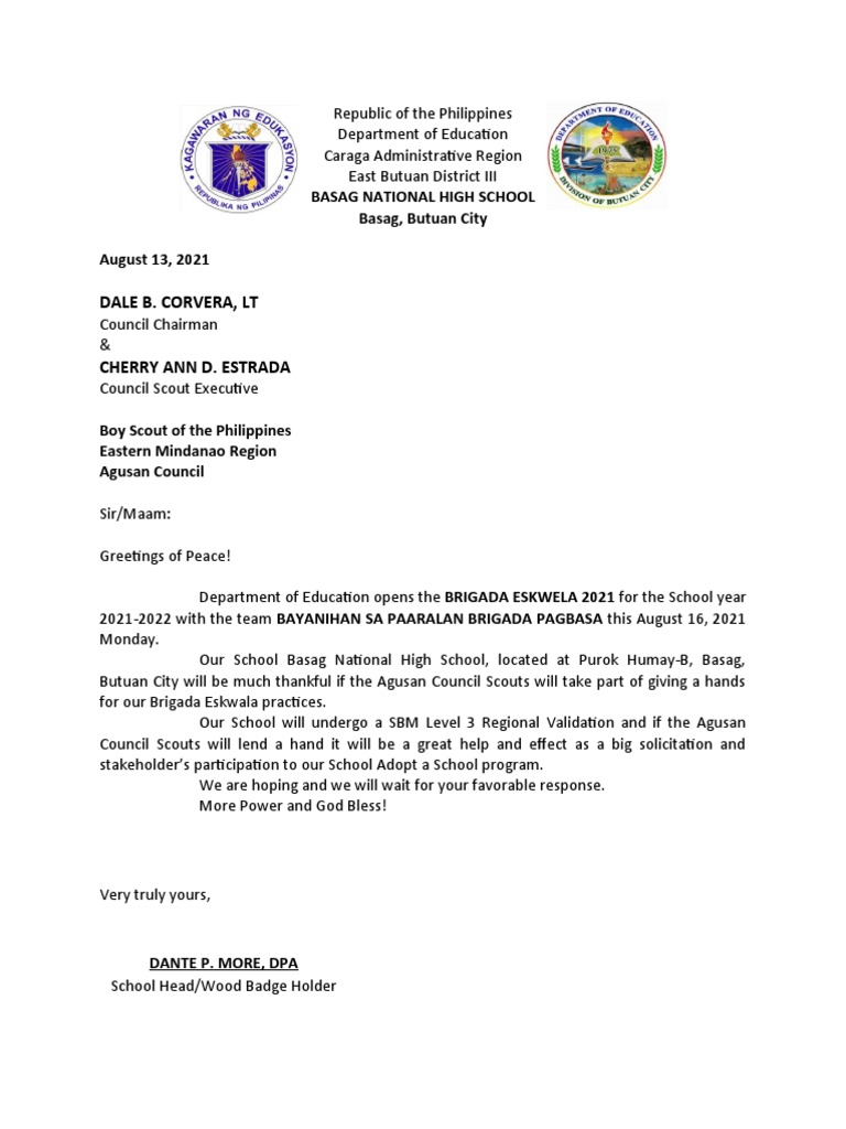 Letter Solicit BSP | PDF