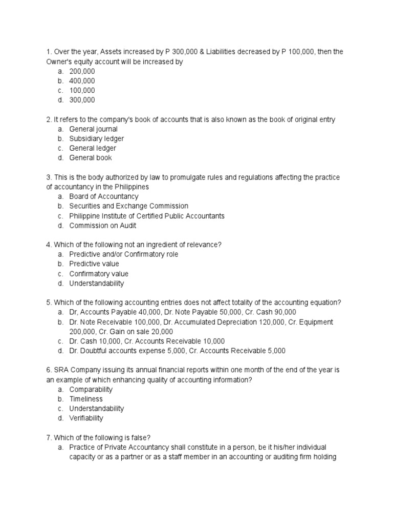 Q1 Review | PDF | Debits And Credits | Expense