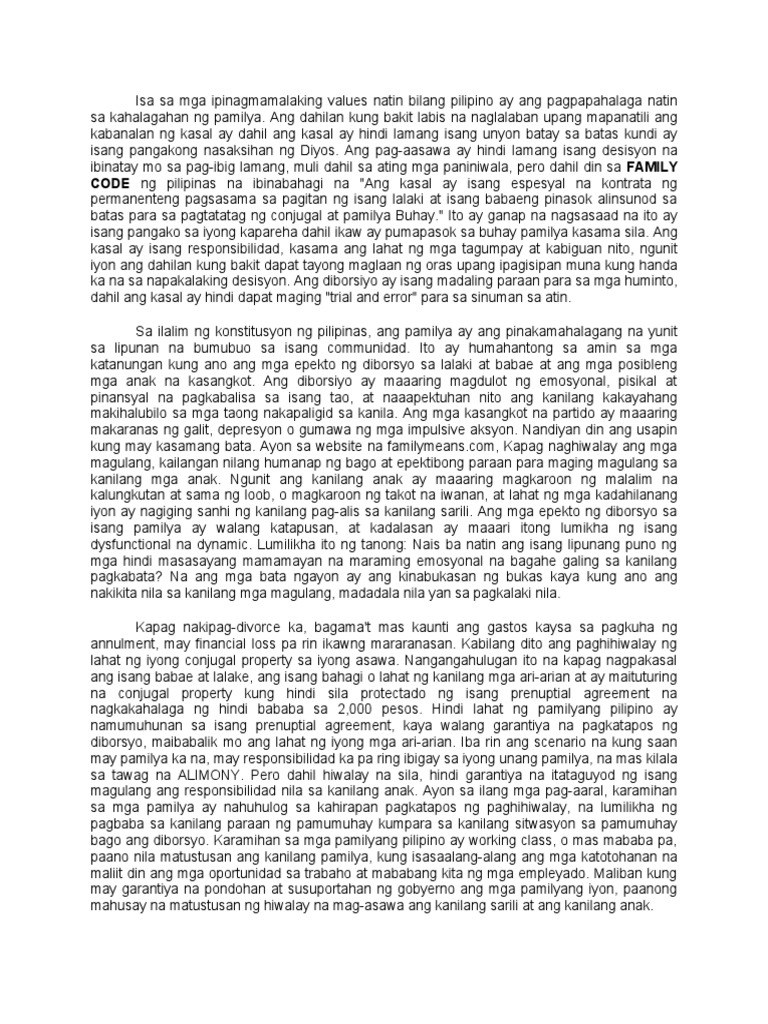 Anti Divorce | PDF