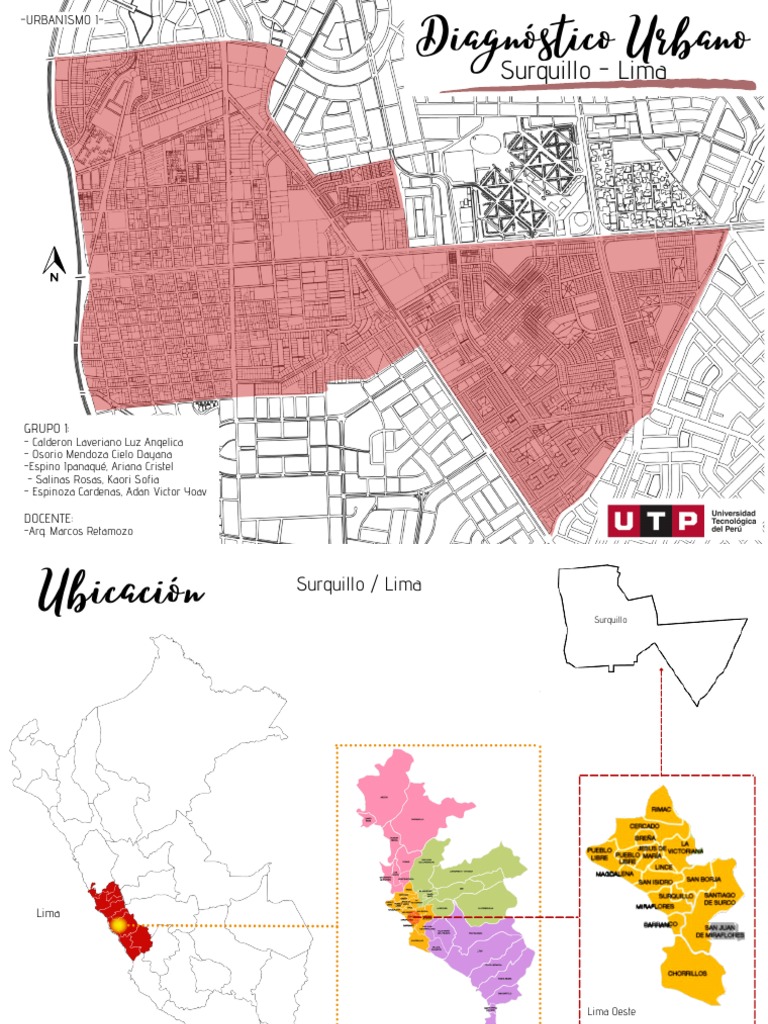 Diagnostico Urbano - G1 | PDF | Lima