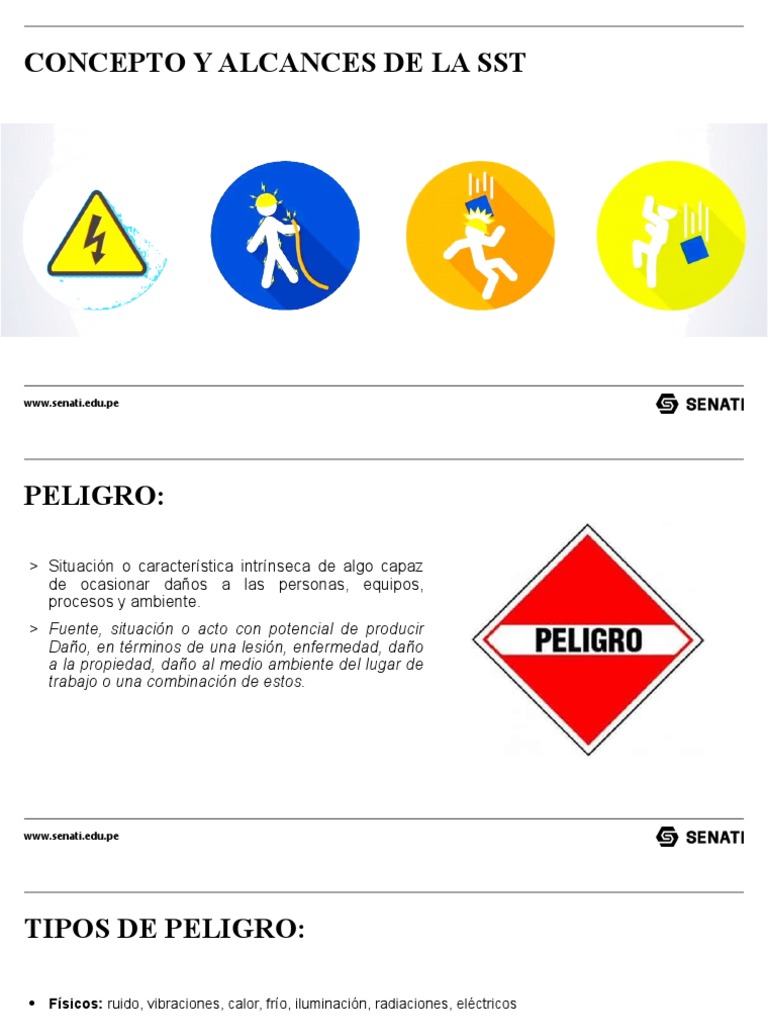 Concepto Y Alcances de La SST: WWW - Senati.edu - Pe | PDF | Causas de la muerte ...