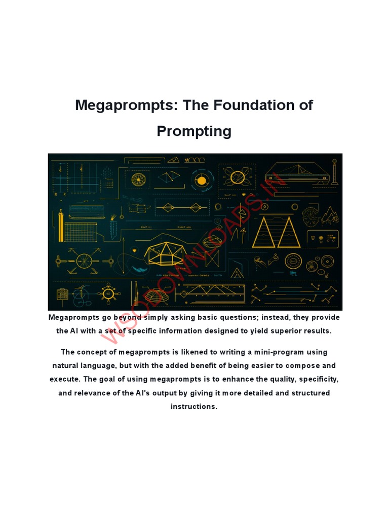 Wsodownloads - In: Megaprompts: The Foundation of Prompting | PDF ...