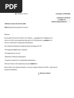 Lettre Demande D'agrement | PDF