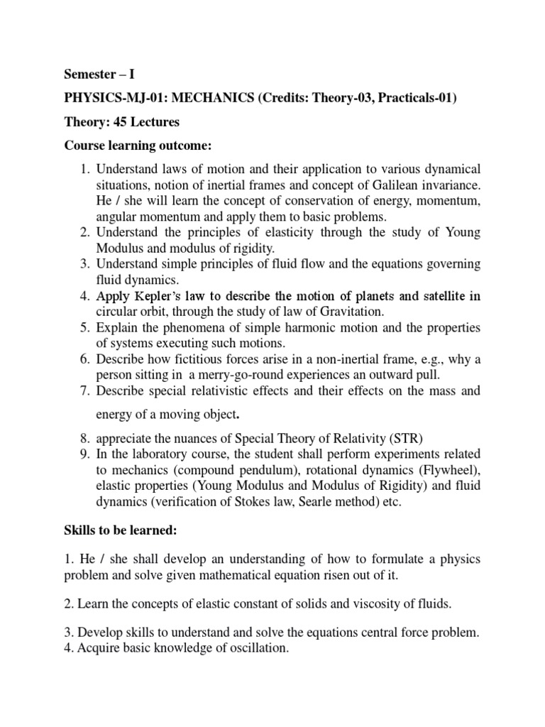 Physics 1 | PDF | Momentum | Rotation Around A Fixed Axis