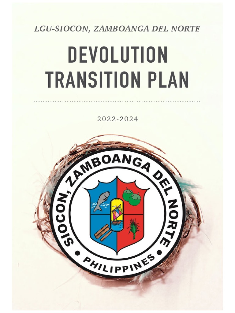 DTP 2022-2024 | PDF | Devolution | Governance